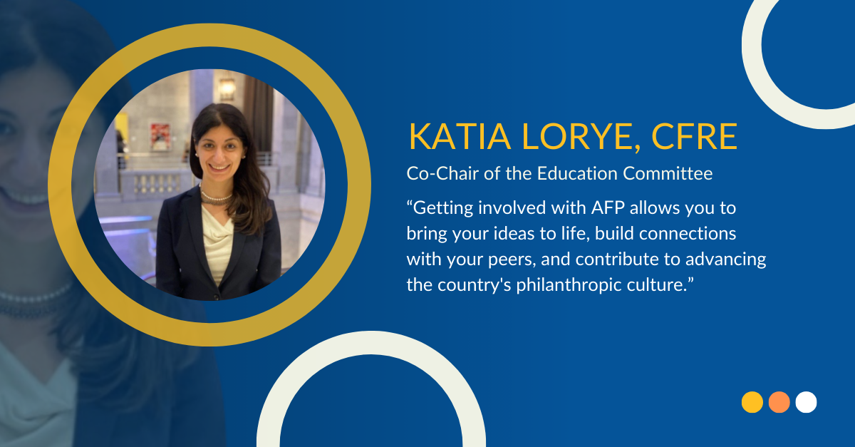 Portrait of Katia Lorye: Promoting Philanthropy with Passion and ...